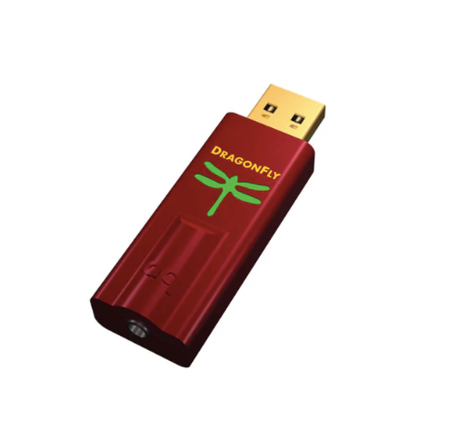 AUDIOQUEST DRAGONFLY RED - USB DAC + PREAMP + HEADPHONE AMPLIFIER ...